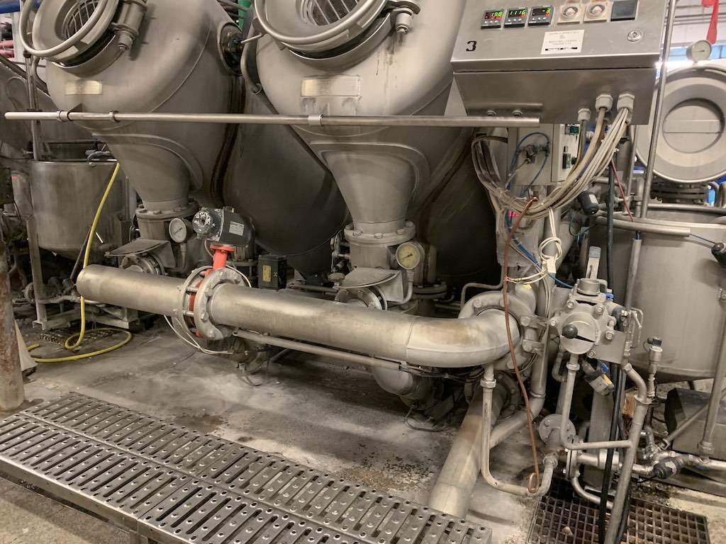 Thies TRD long pipe jet dyeing machine 2 ropes